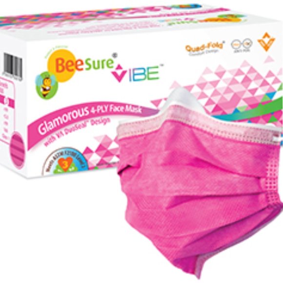 EcoBee | Accessories | Beesure Vibe 4ply Face Mask 5 Same Day Shipping ...